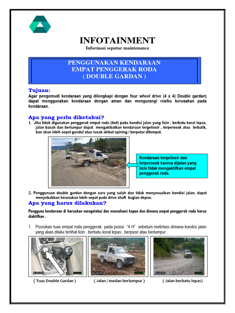 BMR-16 Penggunaan Dobel Gardan | PDF