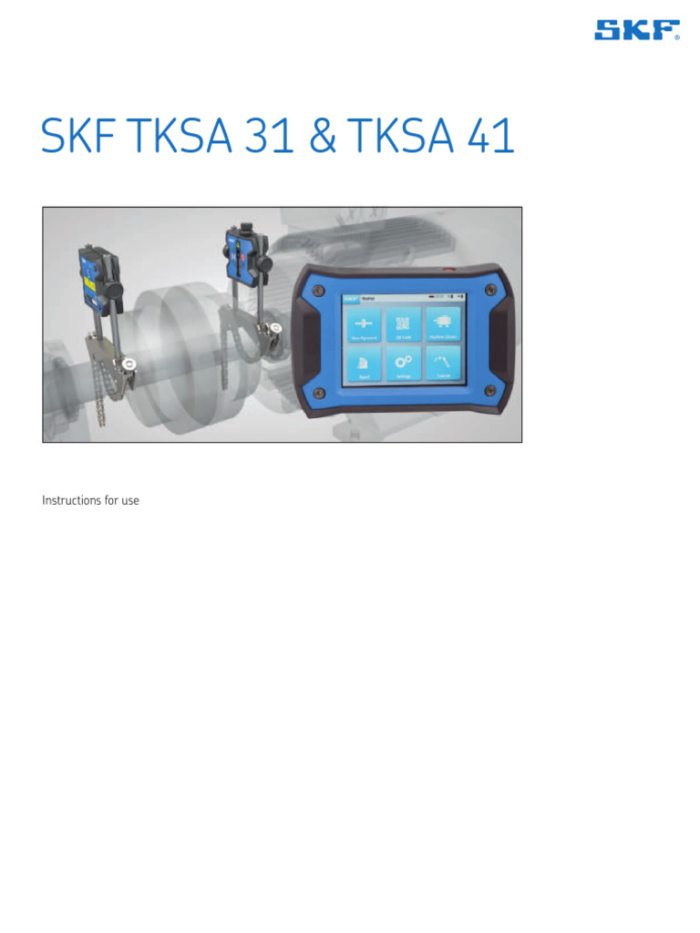 TKSA 41 - Instructions For Use | PDF | Power Supply | Qr Code