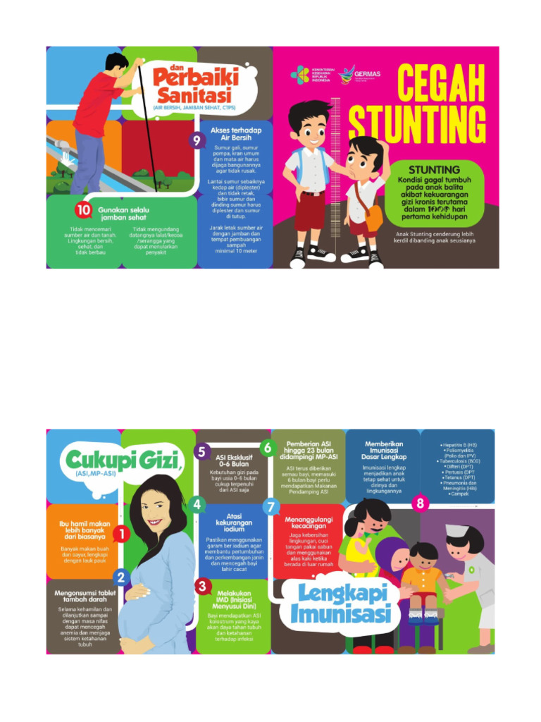 Leaflet Stunting | PDF