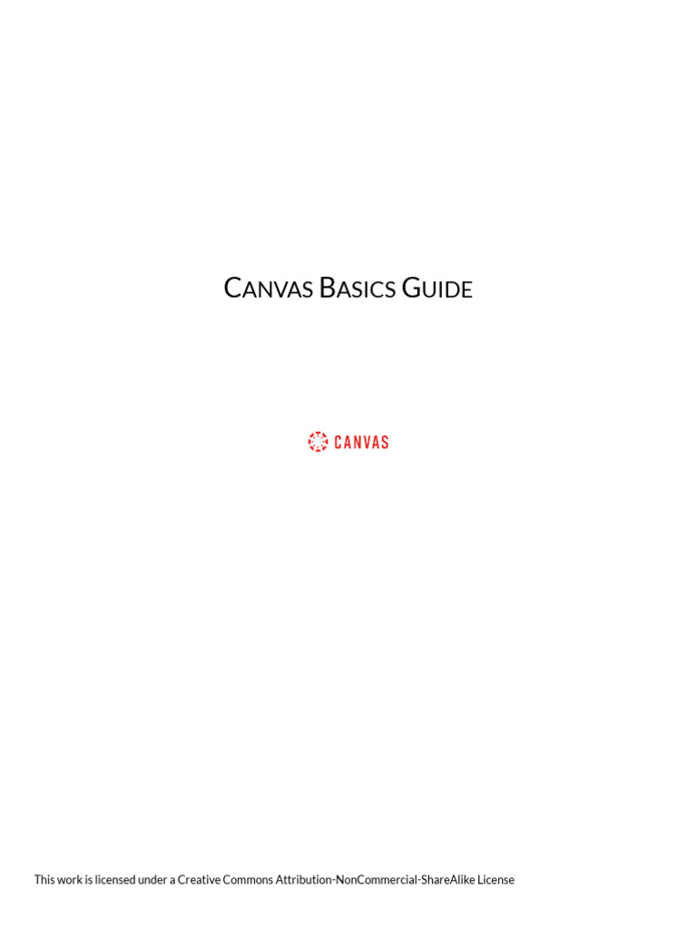 Canvas Basics Guide Author Canvas | PDF | Safari (Web Browser) | World ...
