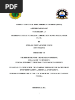Report On SIWES Program at Port Harcourt Refining Company, Port ...