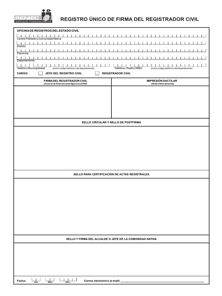 11registro Firma Orec | PDF