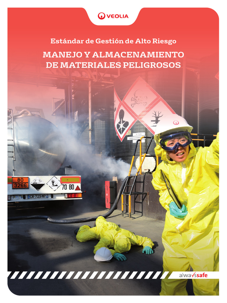 2018 Estandar Manejo y Almacenamiento de Materiales Peligrosos | PDF | Mercancías peligrosas ...