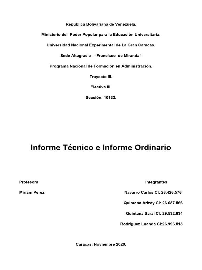 Informe Electiva | PDF | Toma de decisiones