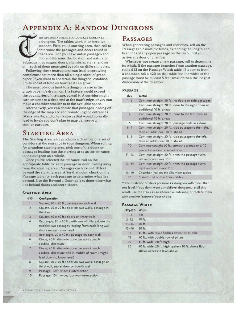 Apendix A 5e | PDF