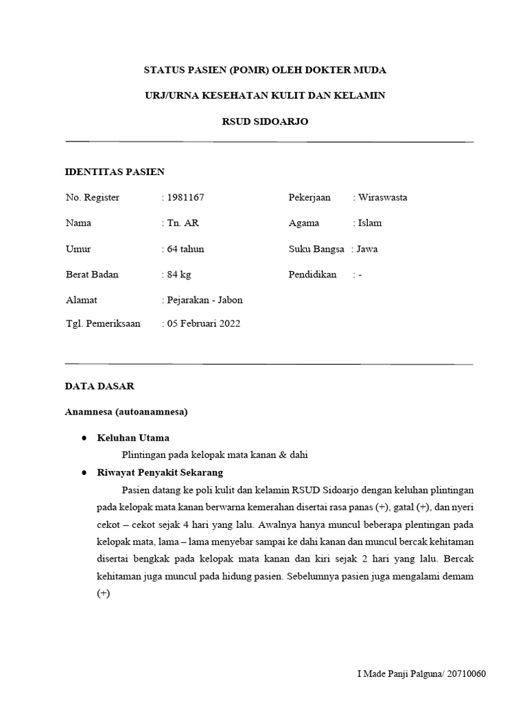 DMK Herpes Zoster - Fix | PDF