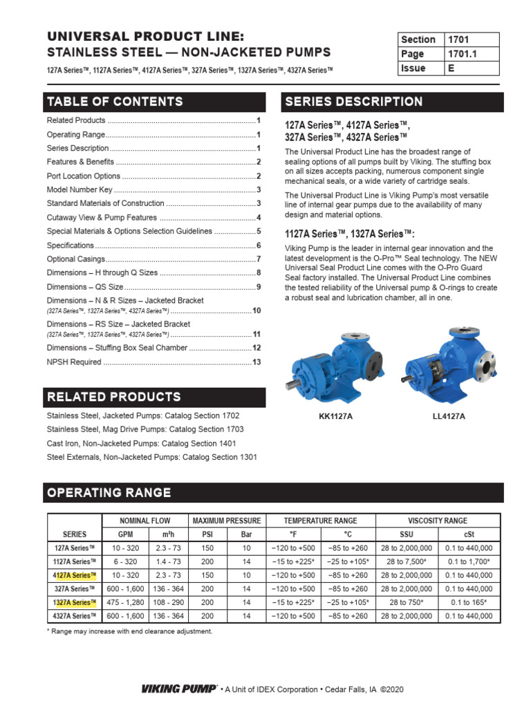 Sec 1701 Non-Jacketed-VF | PDF