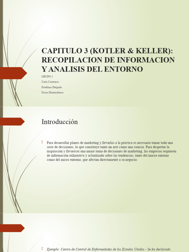 Capitulo 3 (Kotler & Keller) | PDF | Marketing | Mercado (economía)