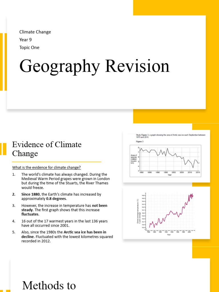Climate Change PPT Geography Revision | PDF | Climate | Earth