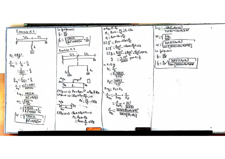 Dynamique Des Structures | PDF