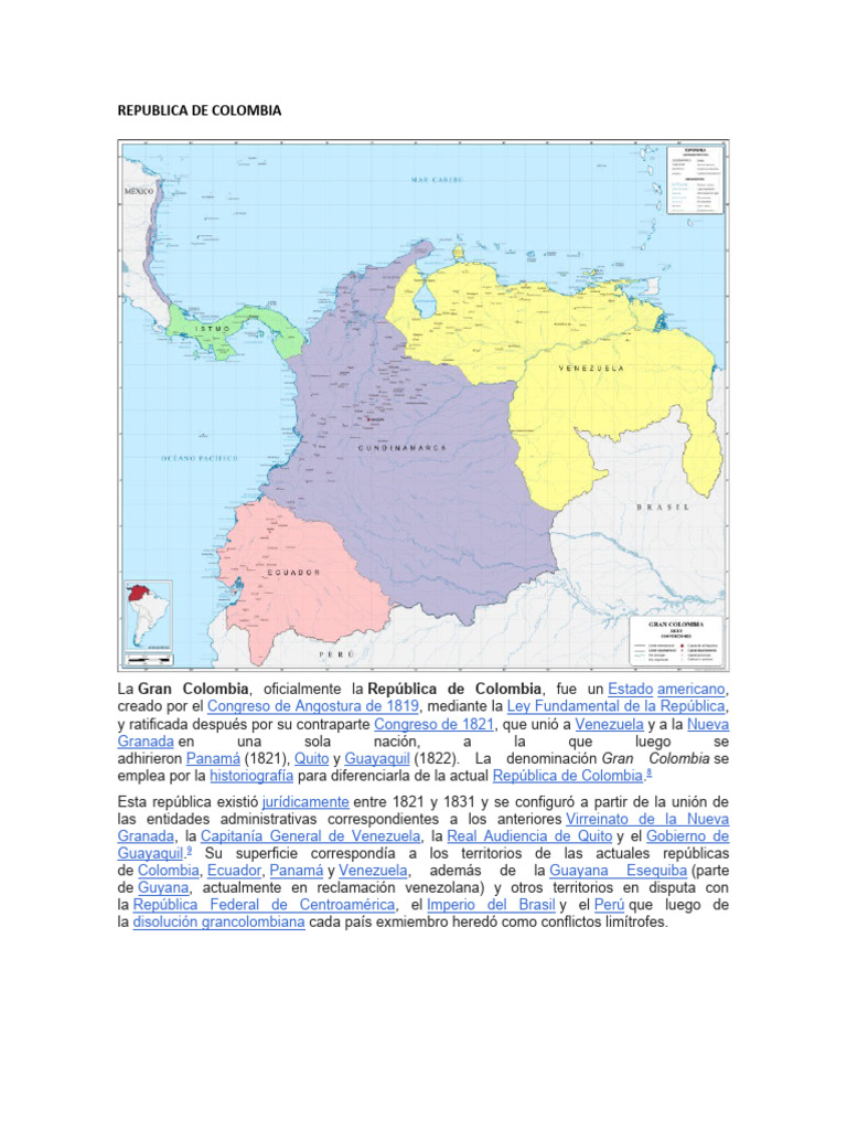 La Gran Colombia | PDF