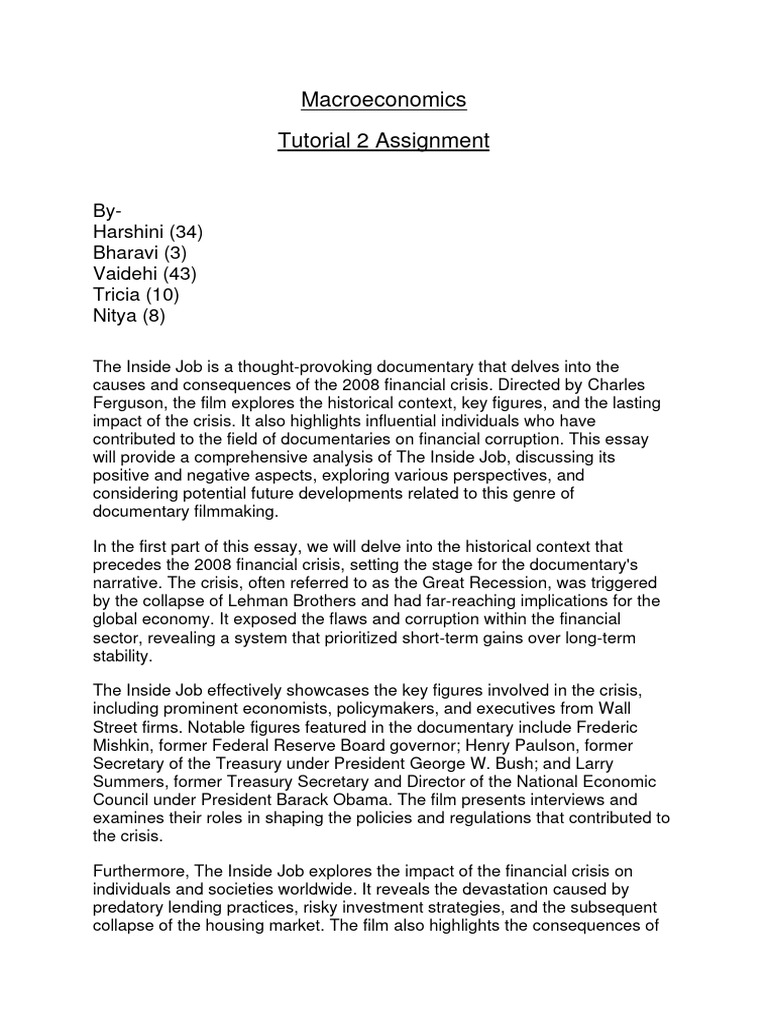 Macroeconomics | PDF | Great Recession | Economies