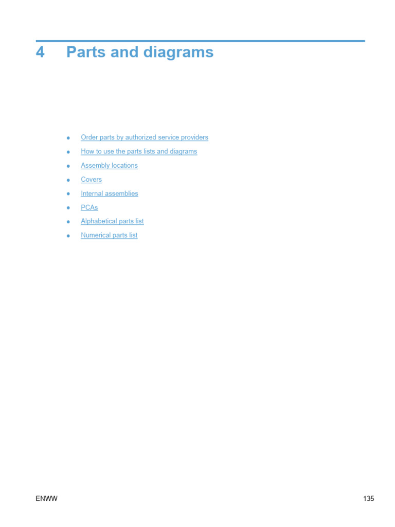 HP LJ P1102 Parts - List | PDF | Printer (Computing) | Hewlett Packard
