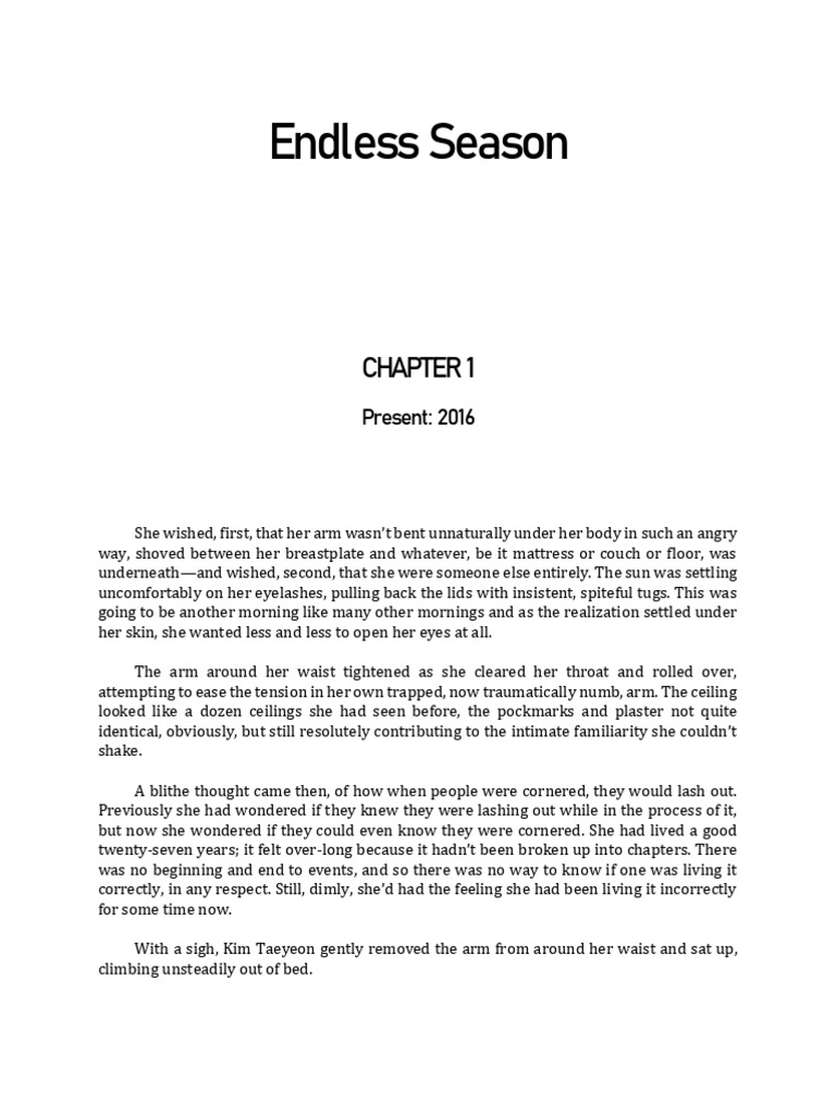 Endless Season: Chapter 1 Insights | PDF | Mystery, Thriller & Crime ...