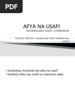 Kamusi Ya Kiswahili | PDF
