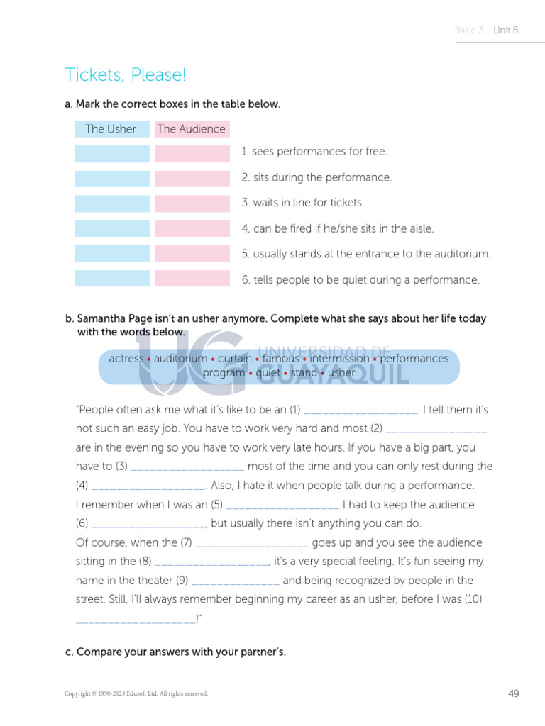Unit 8 Speaking | PDF