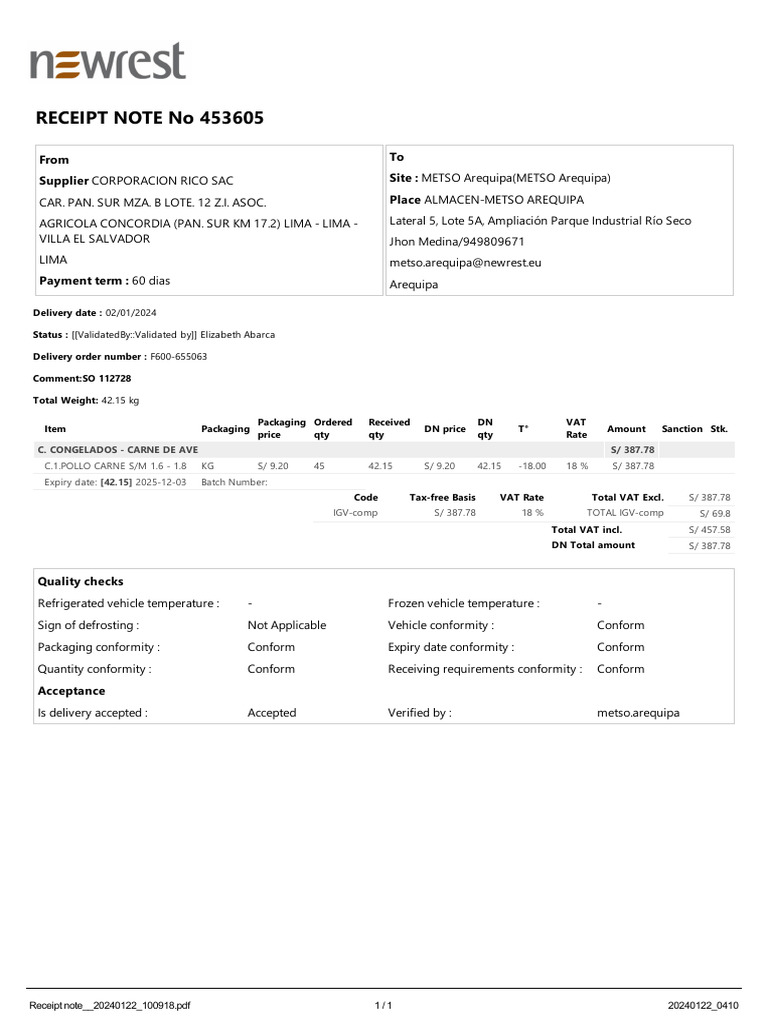 Receipt Note2 | PDF | Taxes | Payments