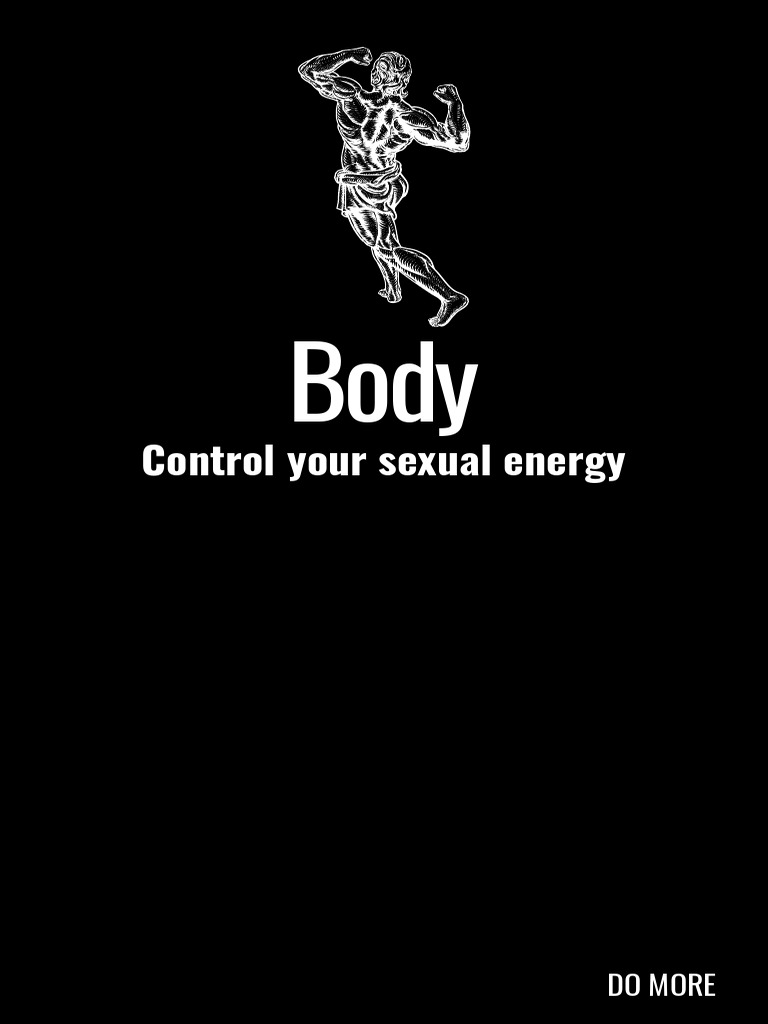 03 Body 03 Control Your Sexual Energy Pdf Disciplines Masturbation