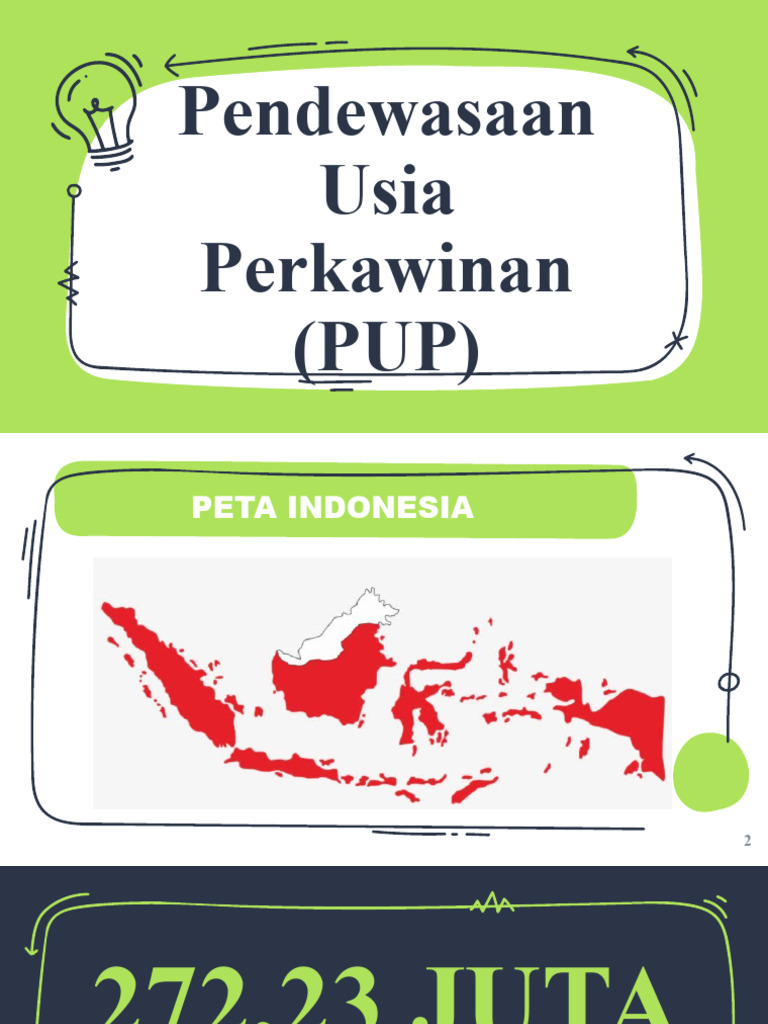 Pendewasaan Usia Perkawinan (PUP) | PDF