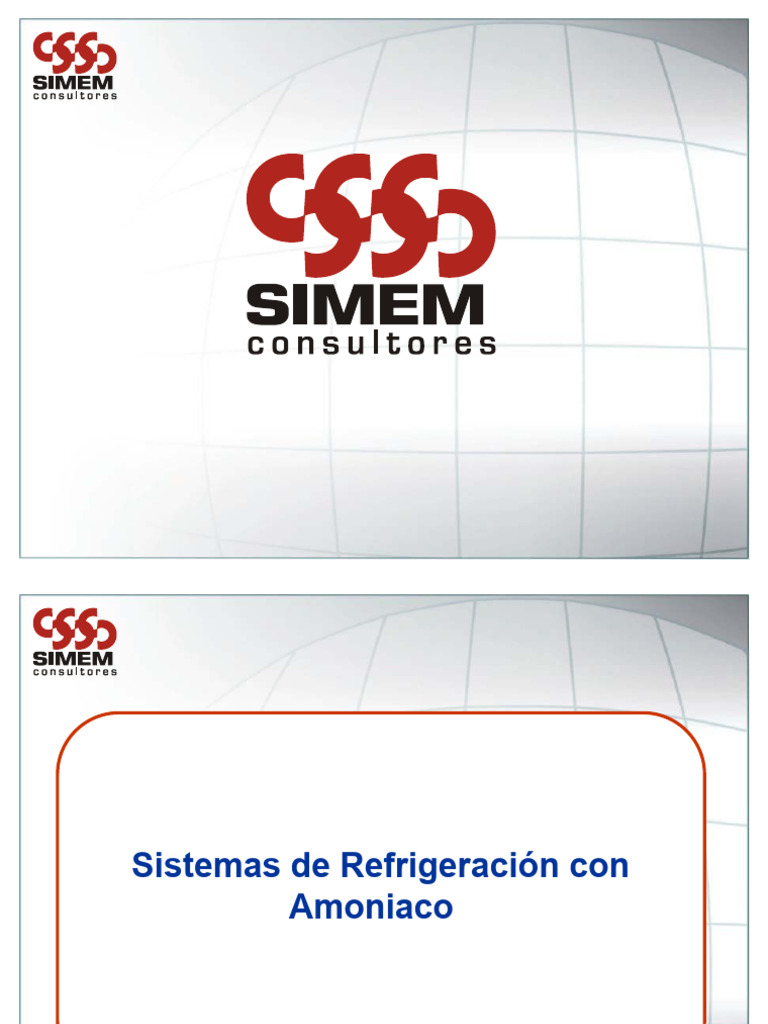 Refrigeracion NH3 | PDF | Humedad | Refrigeración