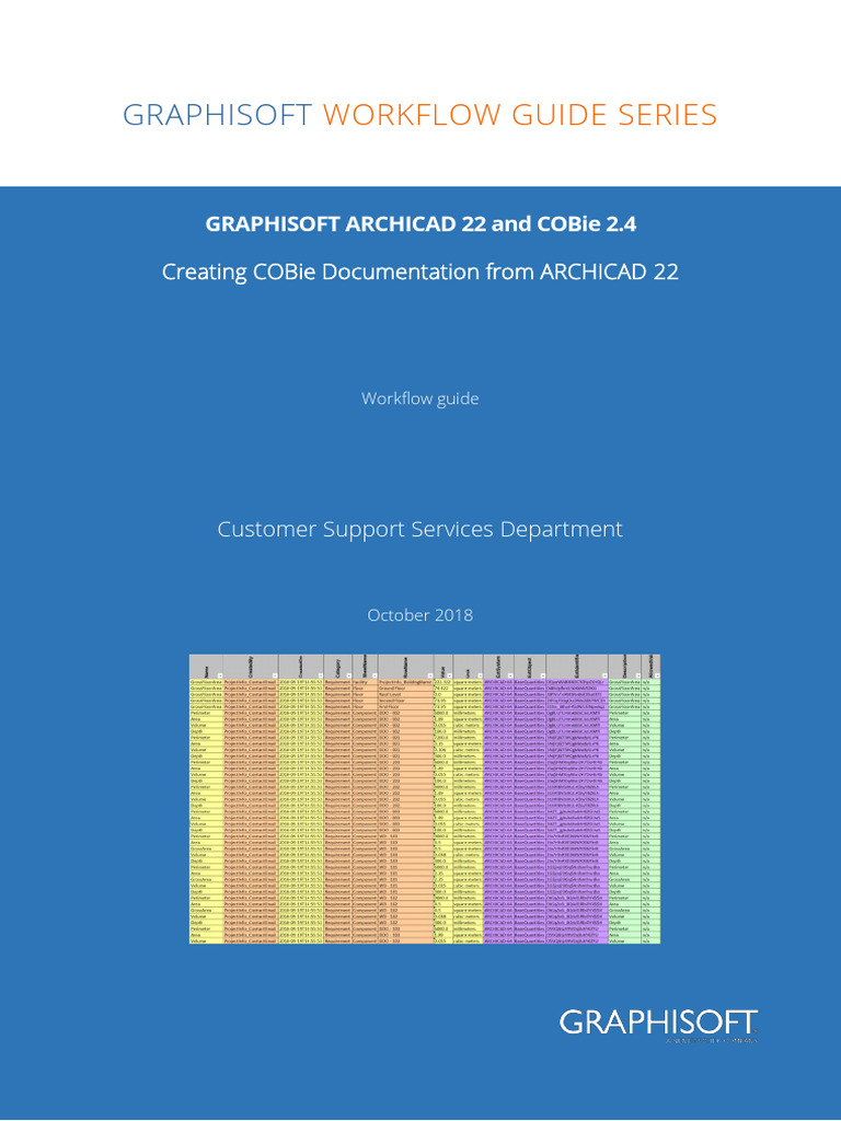 Graphisoft Archicad 22 and Cobie | PDF | Building Information Modeling ...
