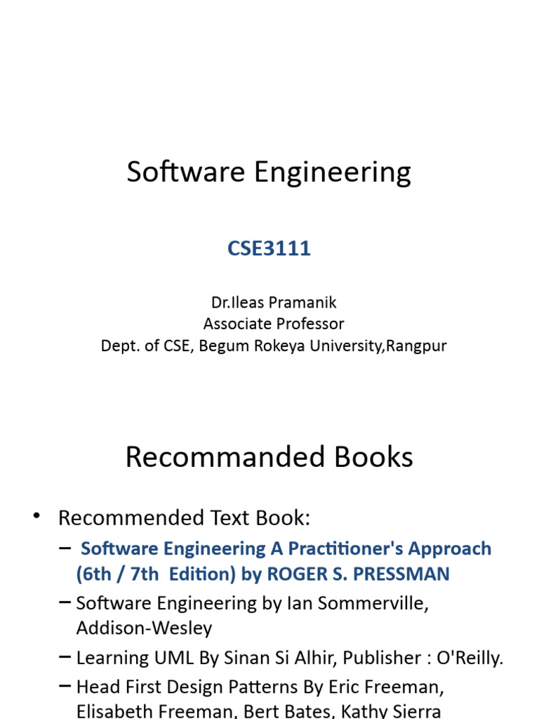 Software Engineering | PDF | Engineering | Software