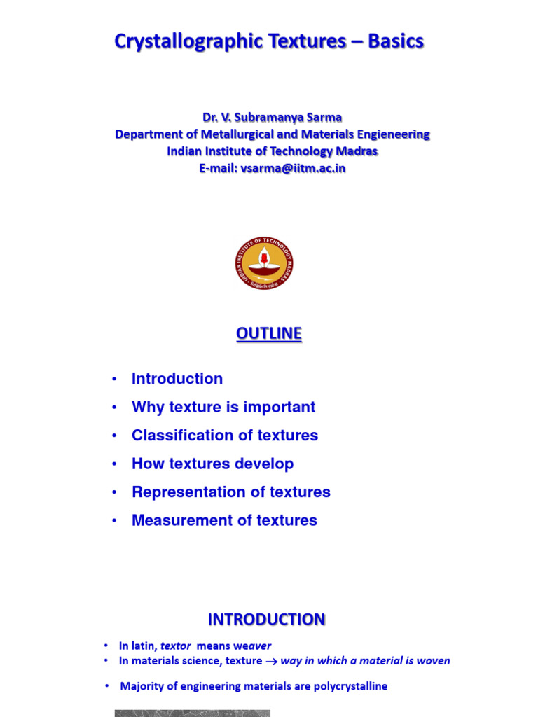 Texture Basics | PDF