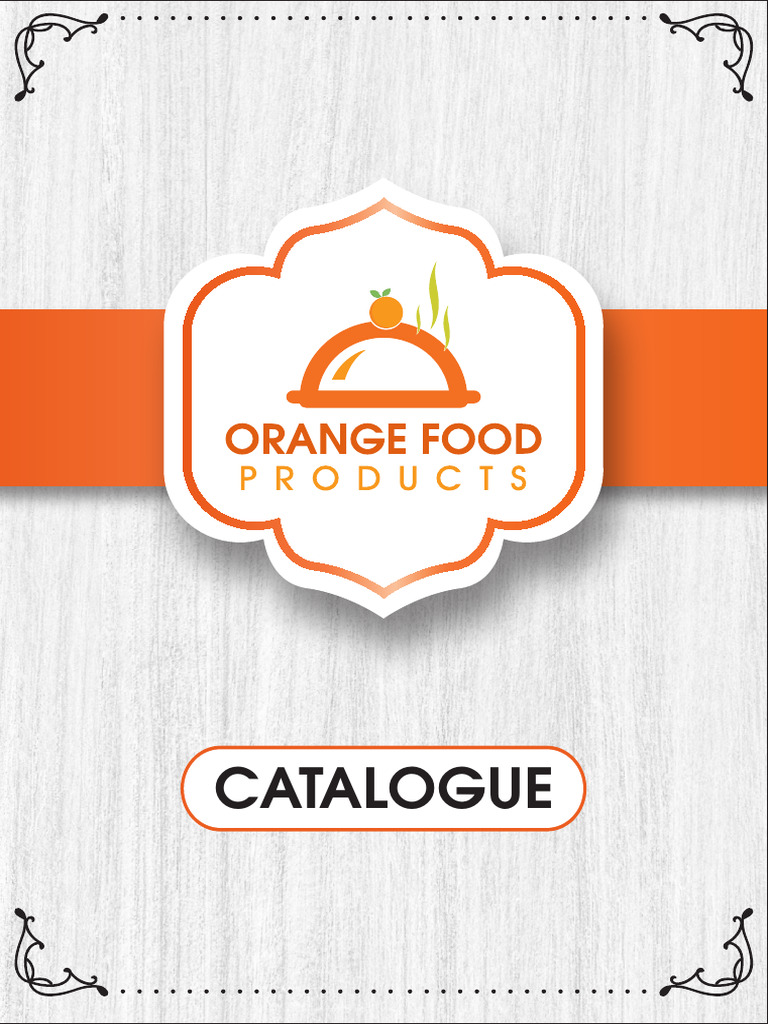 Orange Food Product-1 | PDF | Cuisine | Convenience Food