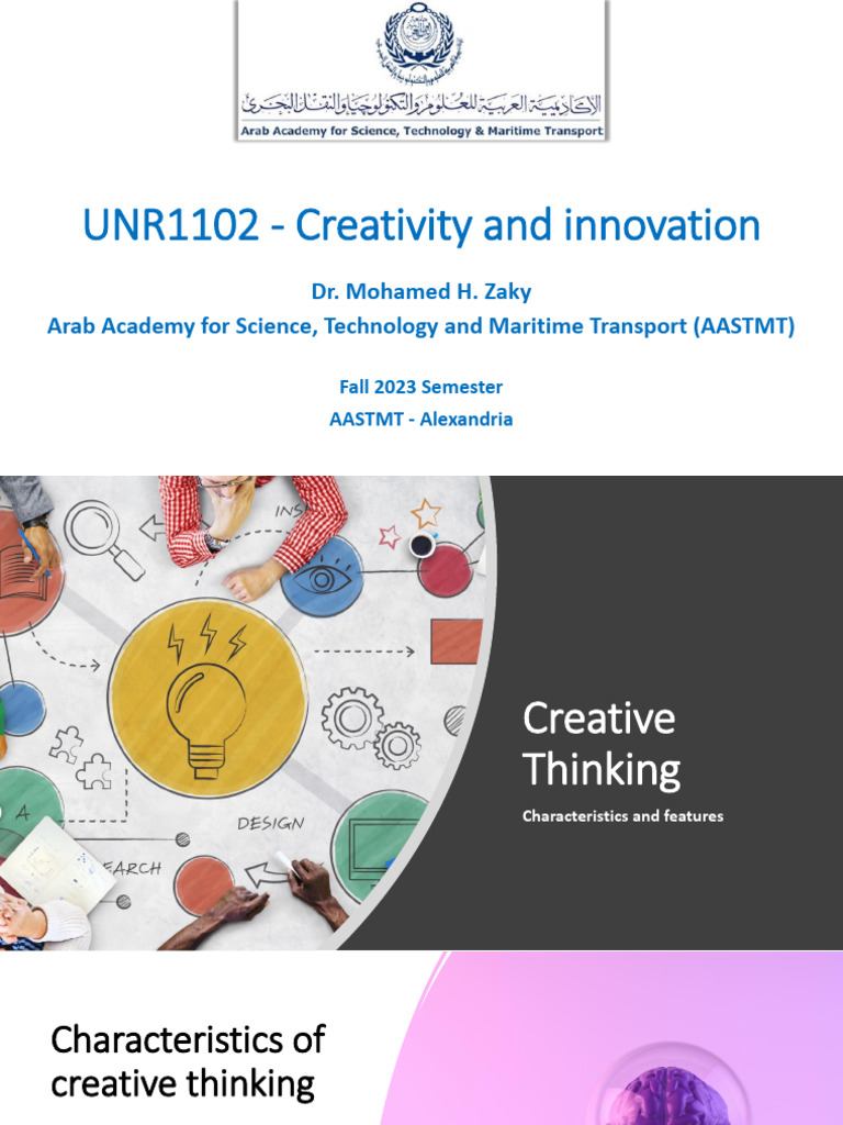 Week 3 | PDF | Creativity | Thought