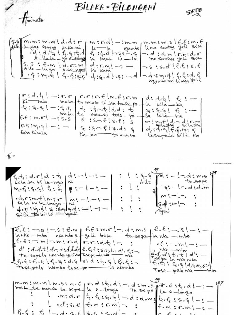 Bilaka Bilongani | PDF