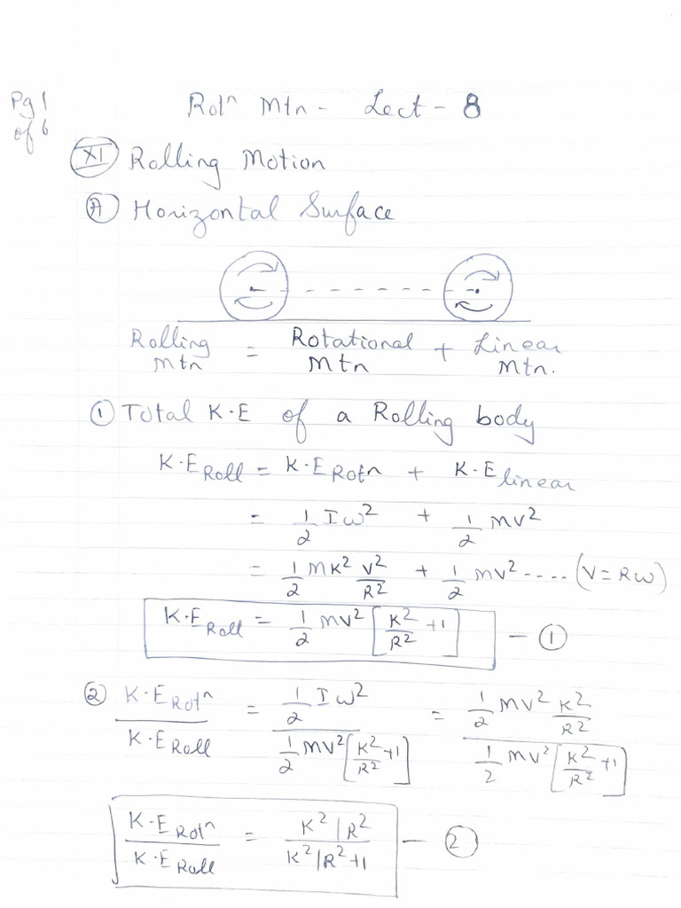 Rotn MTN Lect 8 | PDF | Science & Mathematics | Technology & Engineering