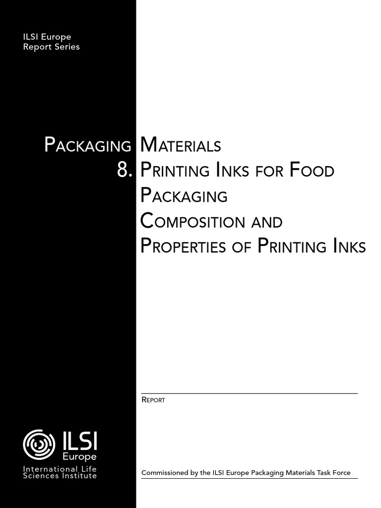 8 Printing Inks For Food Packaging | PDF | Ink | Oil