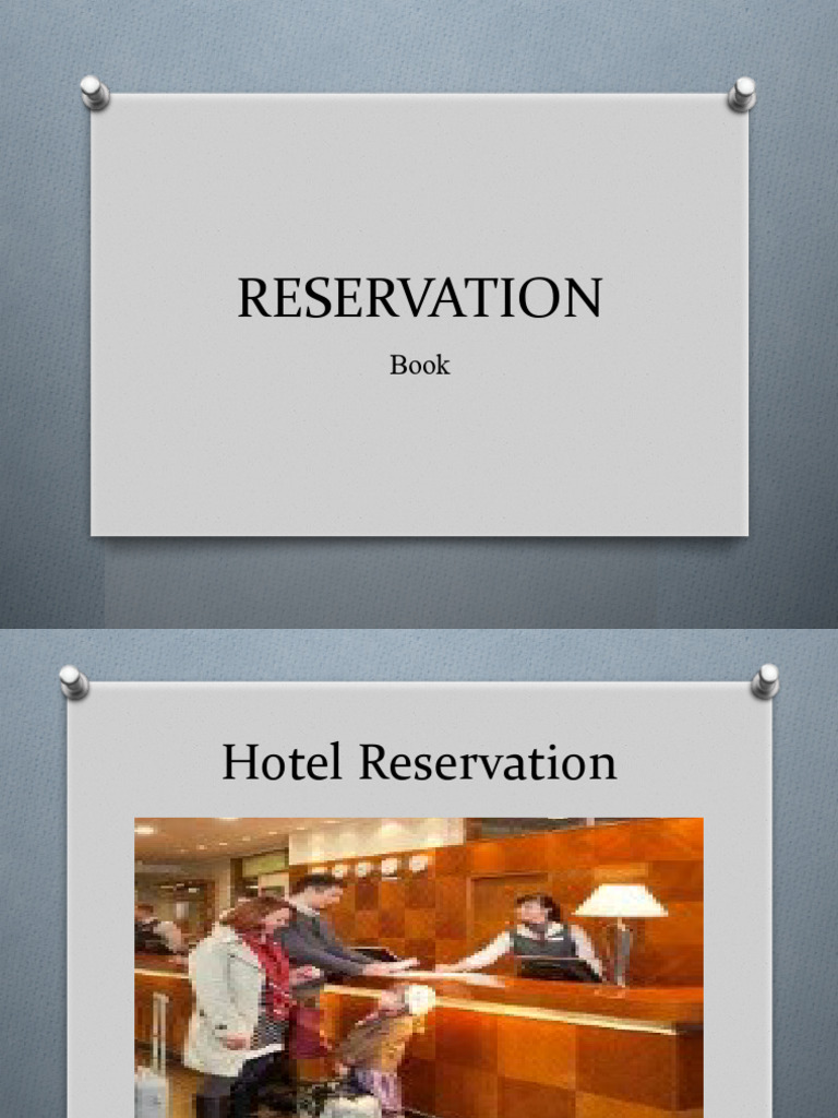 Reservation | PDF | Waiting Staff | Linguistics