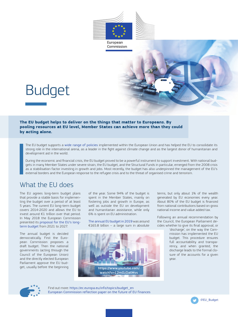 Overview of the EU Budget | PDF | European Union | Economies