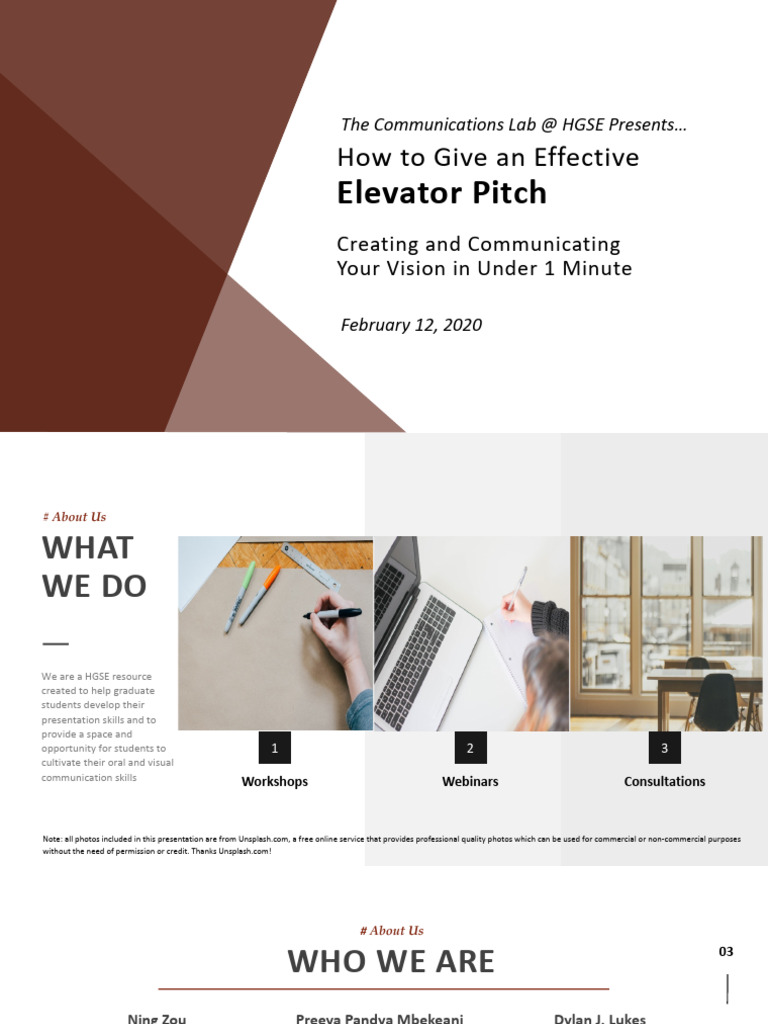 Crafting Your Elevator Pitch | PDF | Business | Self-Improvement