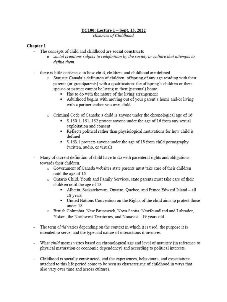 Lecture 1 | PDF | Parent | Adults