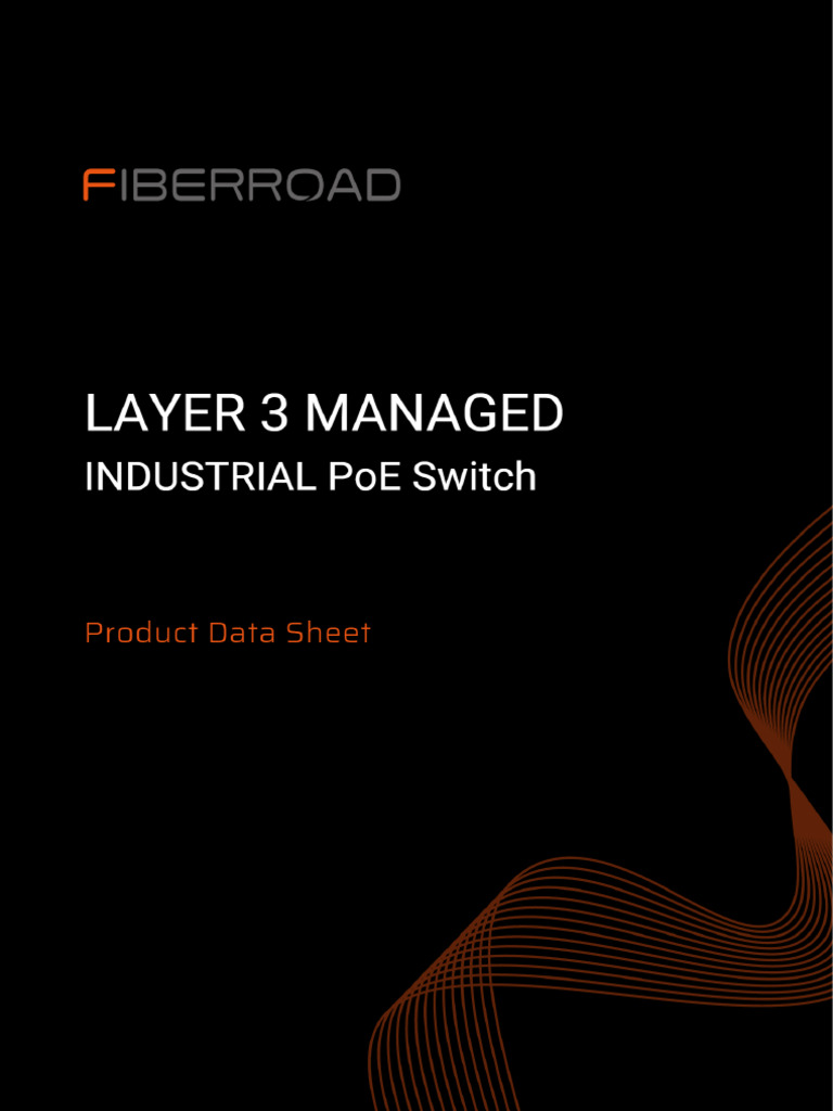 L3 Industrial Managed Switch Product Data Sheet v2.0 | PDF