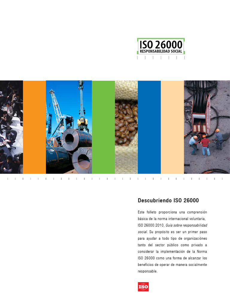 Guía de ISO 26000 sobre Responsabilidad Social | PDF | Organización ...