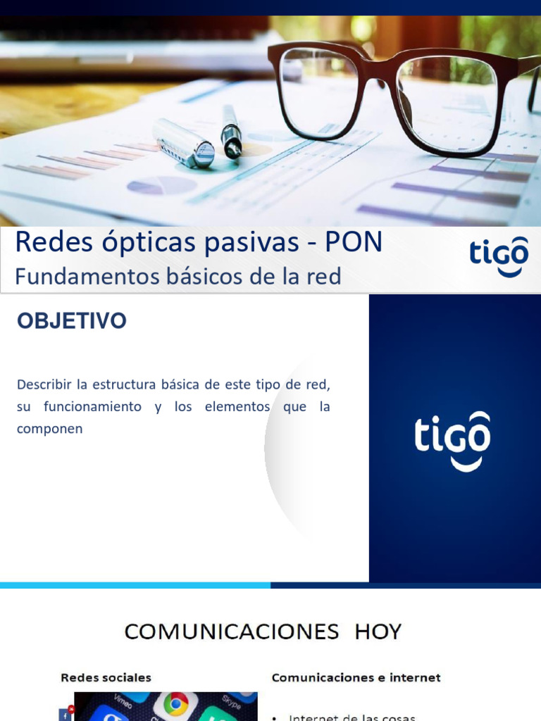 Fundamentos Redes Gpon | PDF | Fibra óptica | Telecomunicaciones