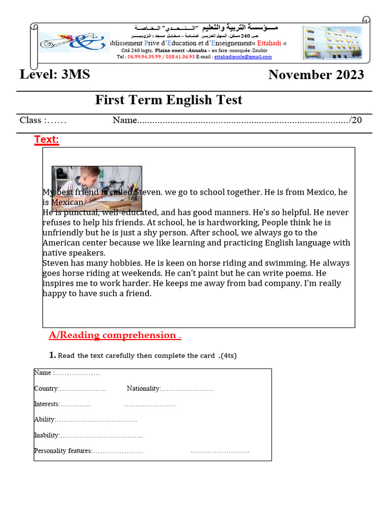 3am Anglais | Download Free PDF | Human Communication