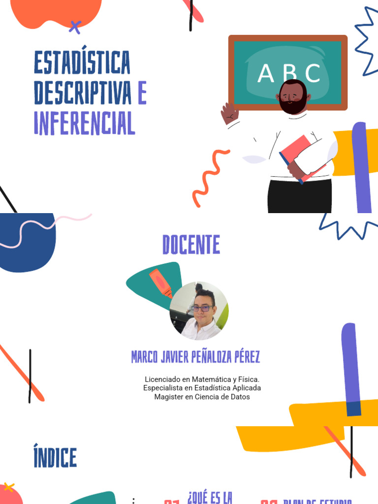 Semana 1 Introducción, Conceptos Básicos Estadística Descriptiva e Inferencial | PDF ...