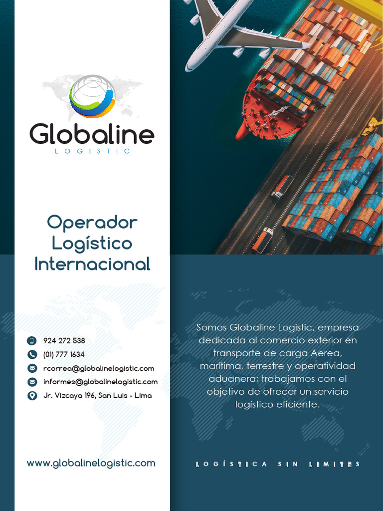 Globaline Logistic - Brochure | PDF | Logística | Transporte