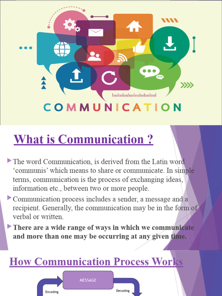 Communication 1 | PDF | Communication | Technical Communication