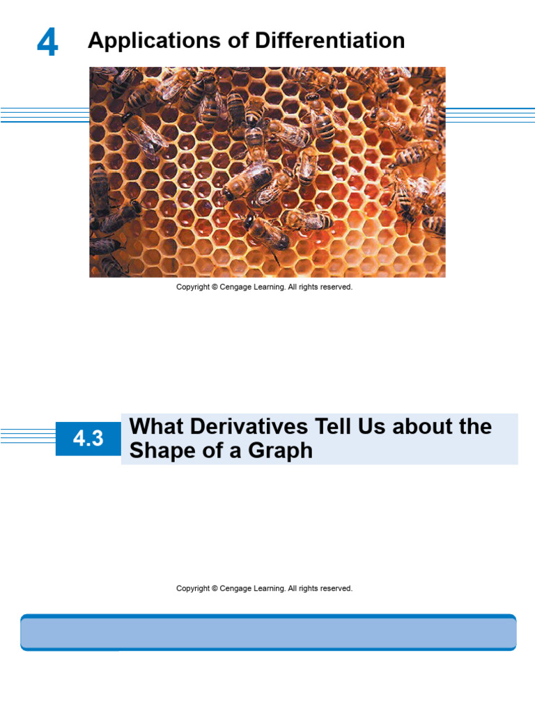 What Derivatives Tell Us About The Shape of A Graph | PDF | Derivative ...