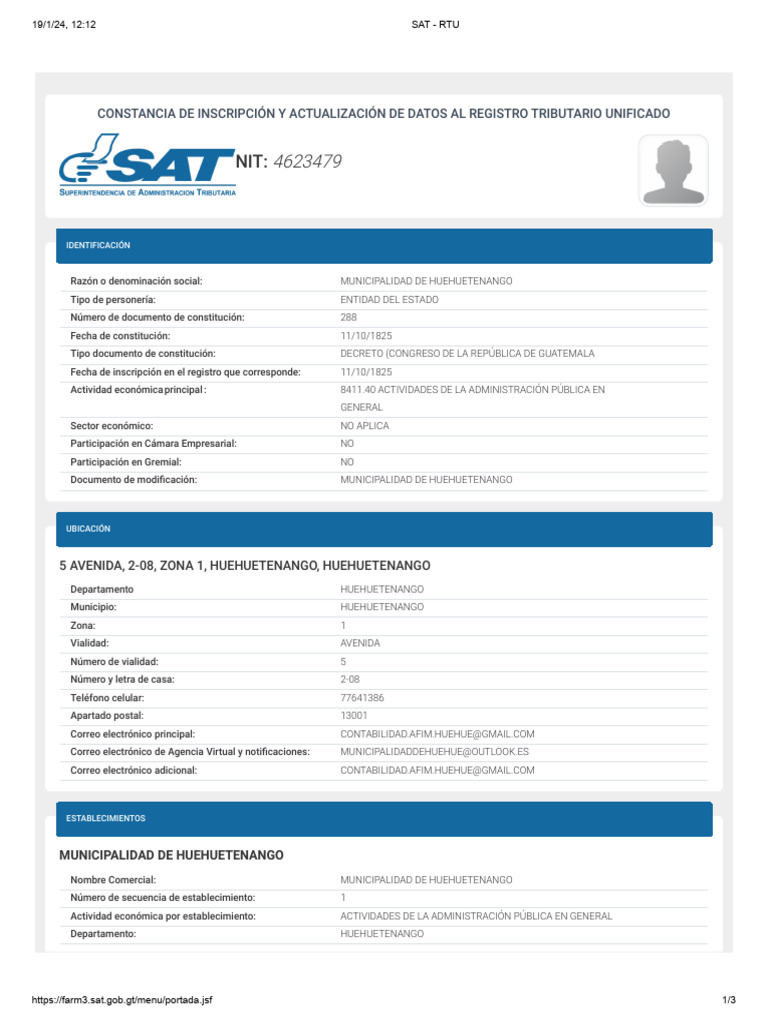 Rtu Huehue 2024 | PDF