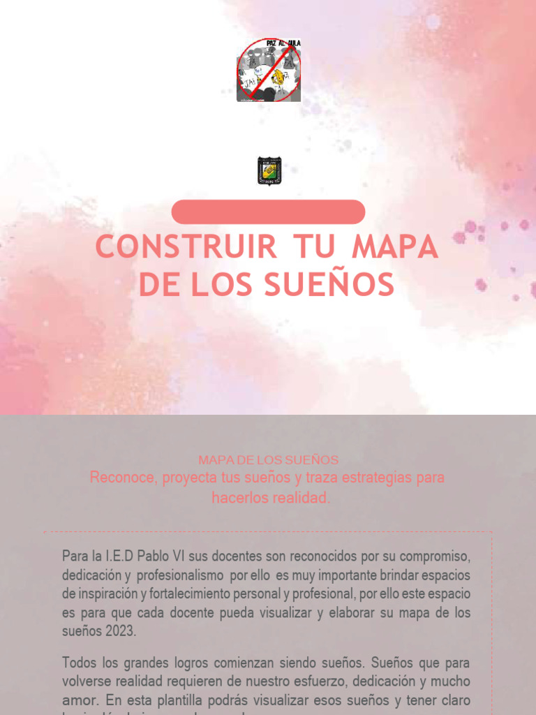 Plantilla Construir Mapa de SuenNos | PDF