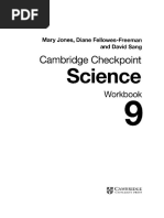 Cambridge Lower Secondary Science 0893 Curriculum Framework | PDF