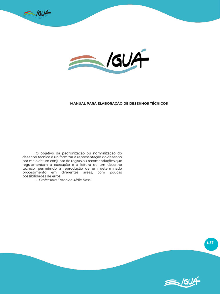 REV00-Manual de Desenho Técnico - Iguá | PDF | Auto Cad