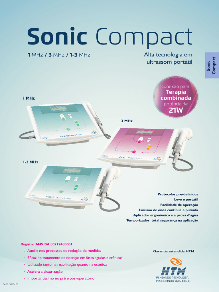 Manual Ultrassom HTM | PDF | Ultrassom | Corrente elétrica