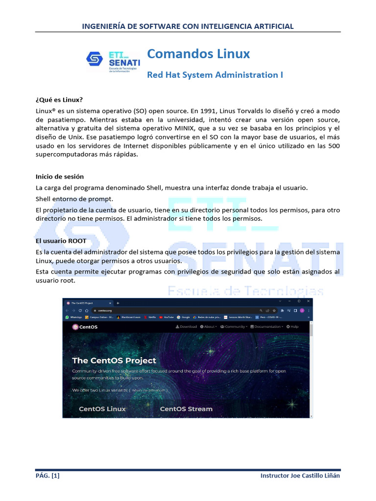 Comandos Linux | PDF | Archivo de computadora | Mi sql
